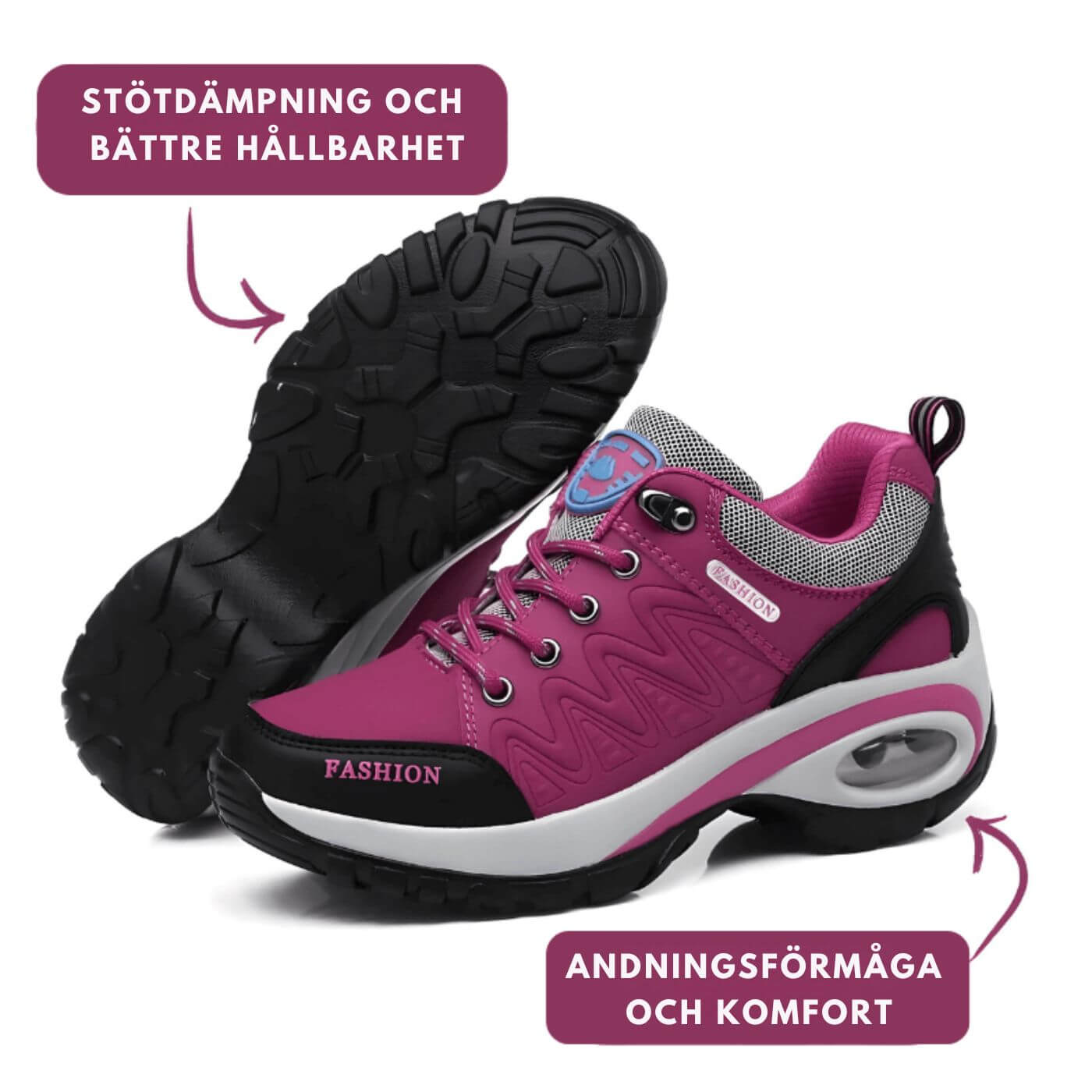 ComfortStep – Ergonomiska Promenadskor – Lindberg Stockholm