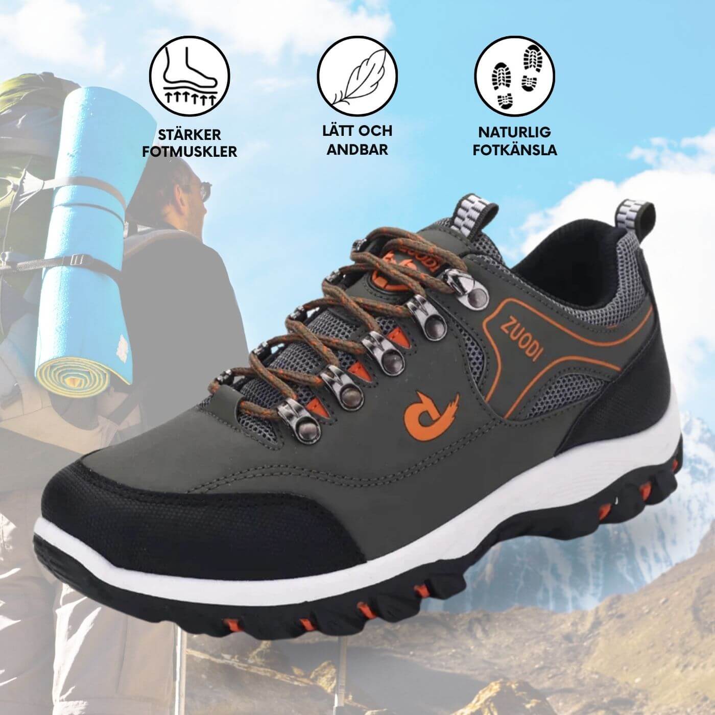 OrthoWalk™ – Smärtlindrande Ortopediska Skor – Lindberg Stockholm